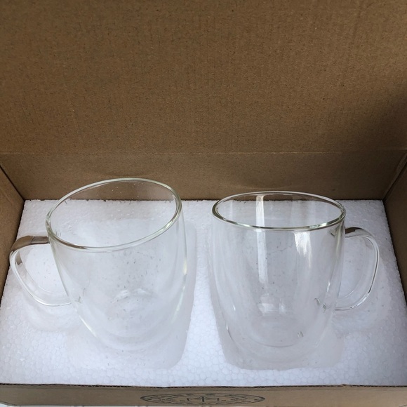 Stone and Mill | Kitchen | New Stone And Mill Double Glassware Glasses ...